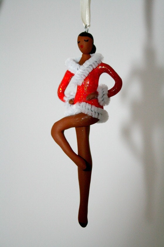 Dancer ornament Inspired by The Rockettes hand-sculpted in | Etsy