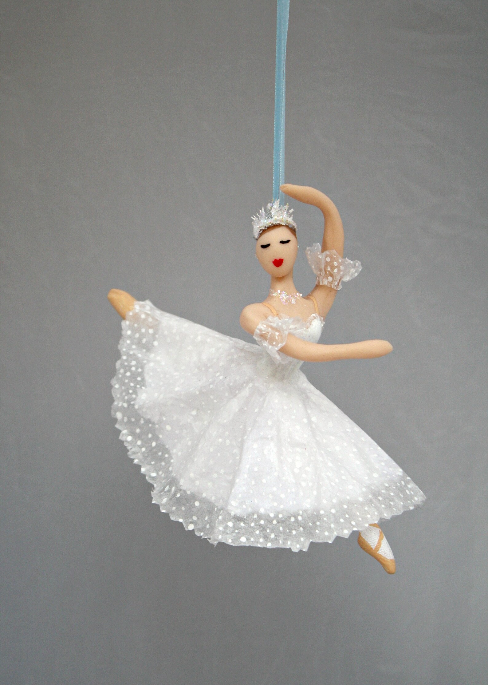 Snow Ballerina Ornament From the Nutcracker CUSTOMIZED to Your - Etsy
