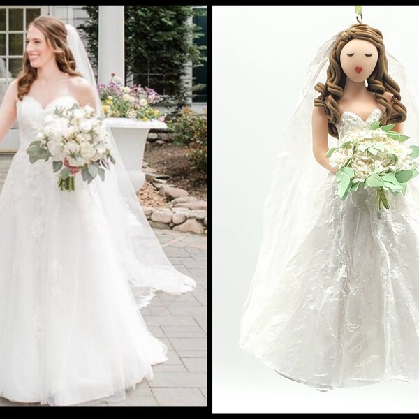 Clay Bride and Groom - Etsy