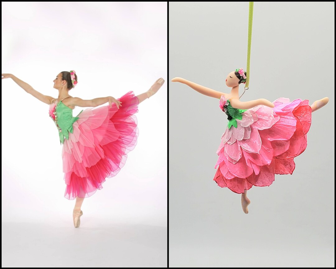 Flower Ballerina Ornament From the Nutcracker CUSTOMIZED to Your ...