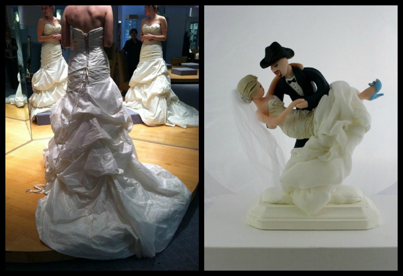 Wedding Cake Topper CUSTOMIZED to Your Features and Attire | Etsy