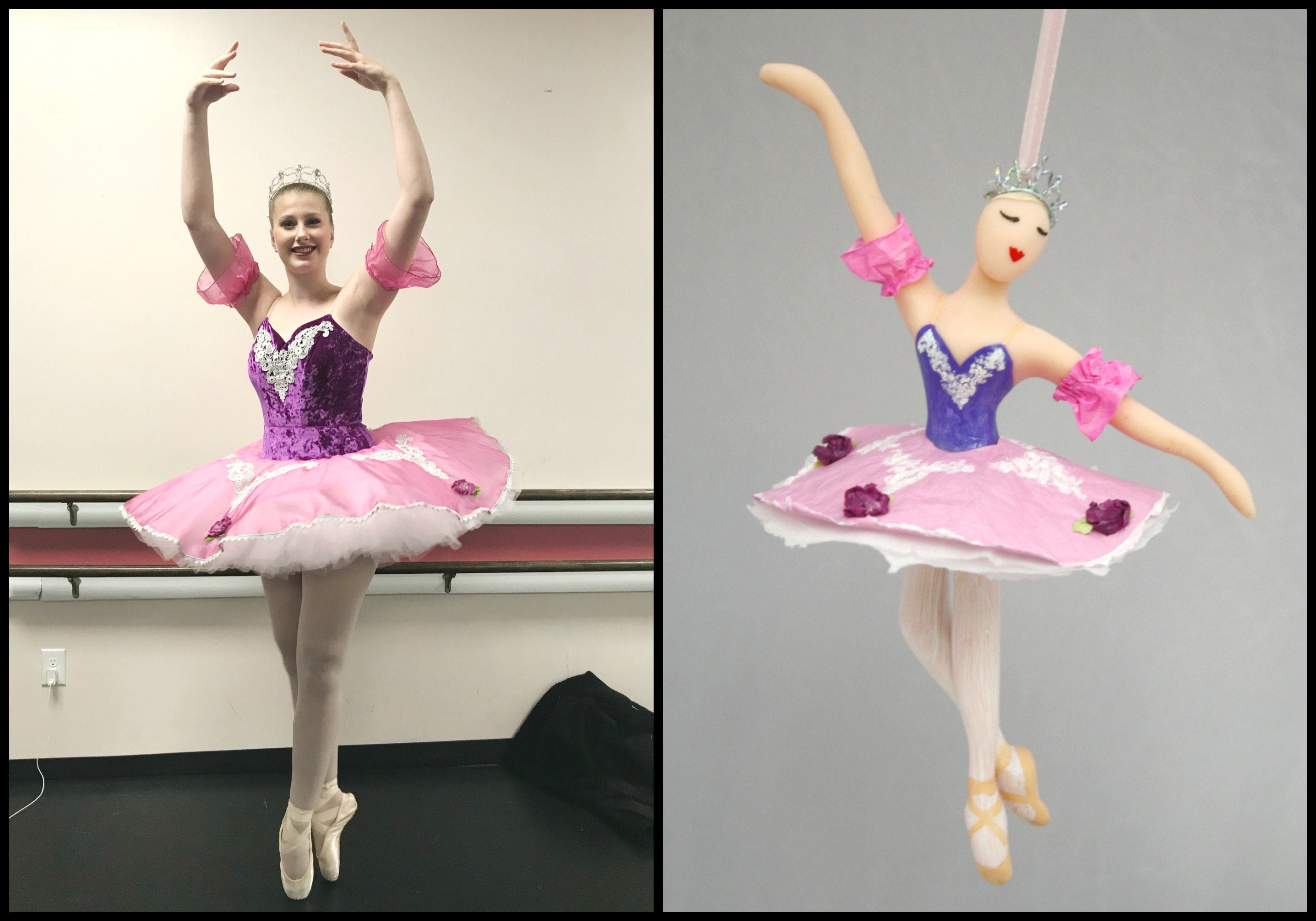 Ballerina Ornament CUSTOMIZED to your costume Hand Sculpted in | Etsy