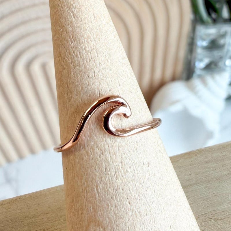 Wave Ring - Etsy