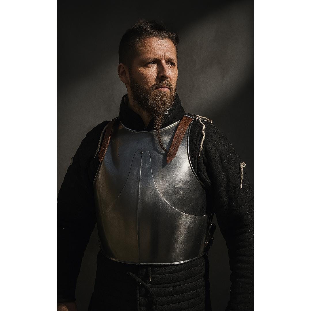Breastplate Armor - Handmade LARP Armor - Medieval Steel Breastplate ...