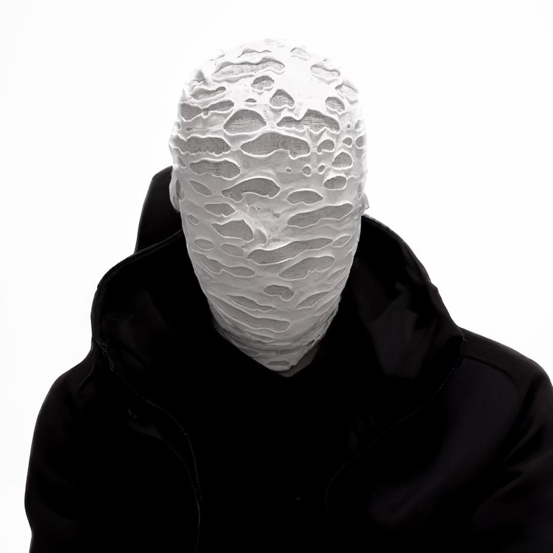 Phantom Full Face Torn Hole Lycra Full Head Mask Breathable Cosplay - Etsy