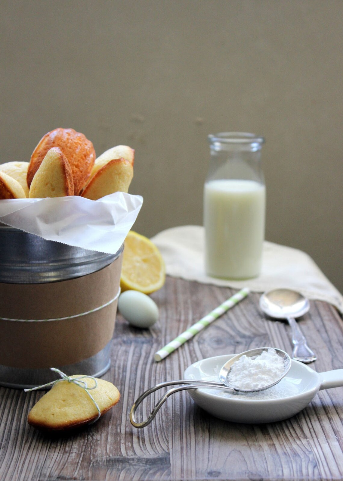 LARGE Lemon Madeleines (12 Count) - Etsy