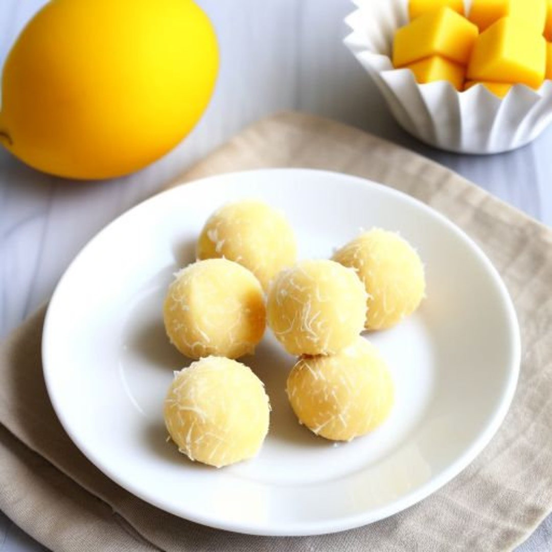 Gourmet Dark or White Chocolate Mango Truffles (16 Count) - Etsy