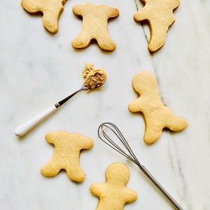 Spicy Shortbread Gingerbread Man Cookies (12 Count) - Etsy