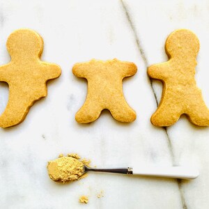 Spicy Shortbread Gingerbread Man Cookies (12 Count) - Etsy