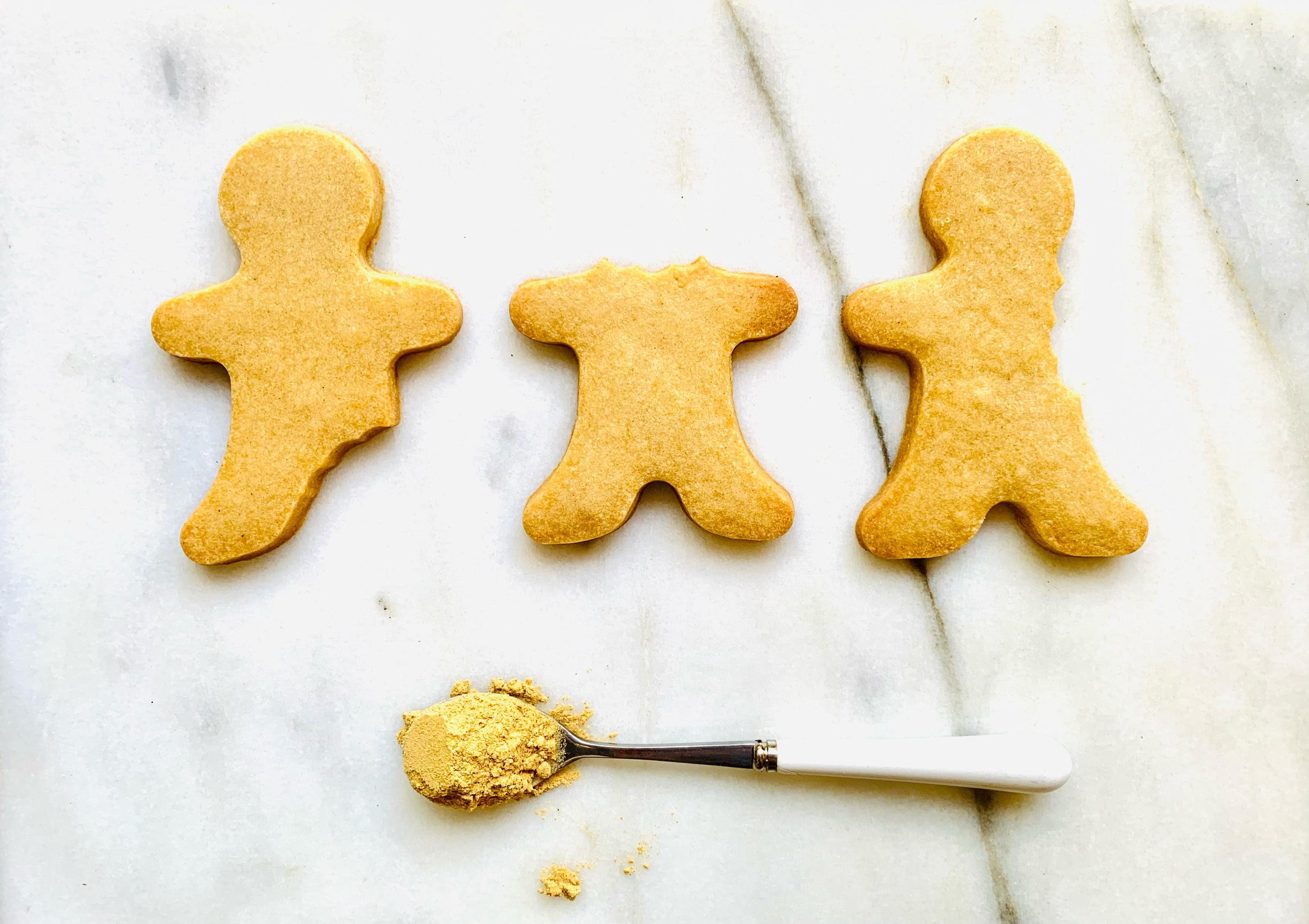 Spicy Shortbread Gingerbread Man Cookies (12 Count) - Etsy