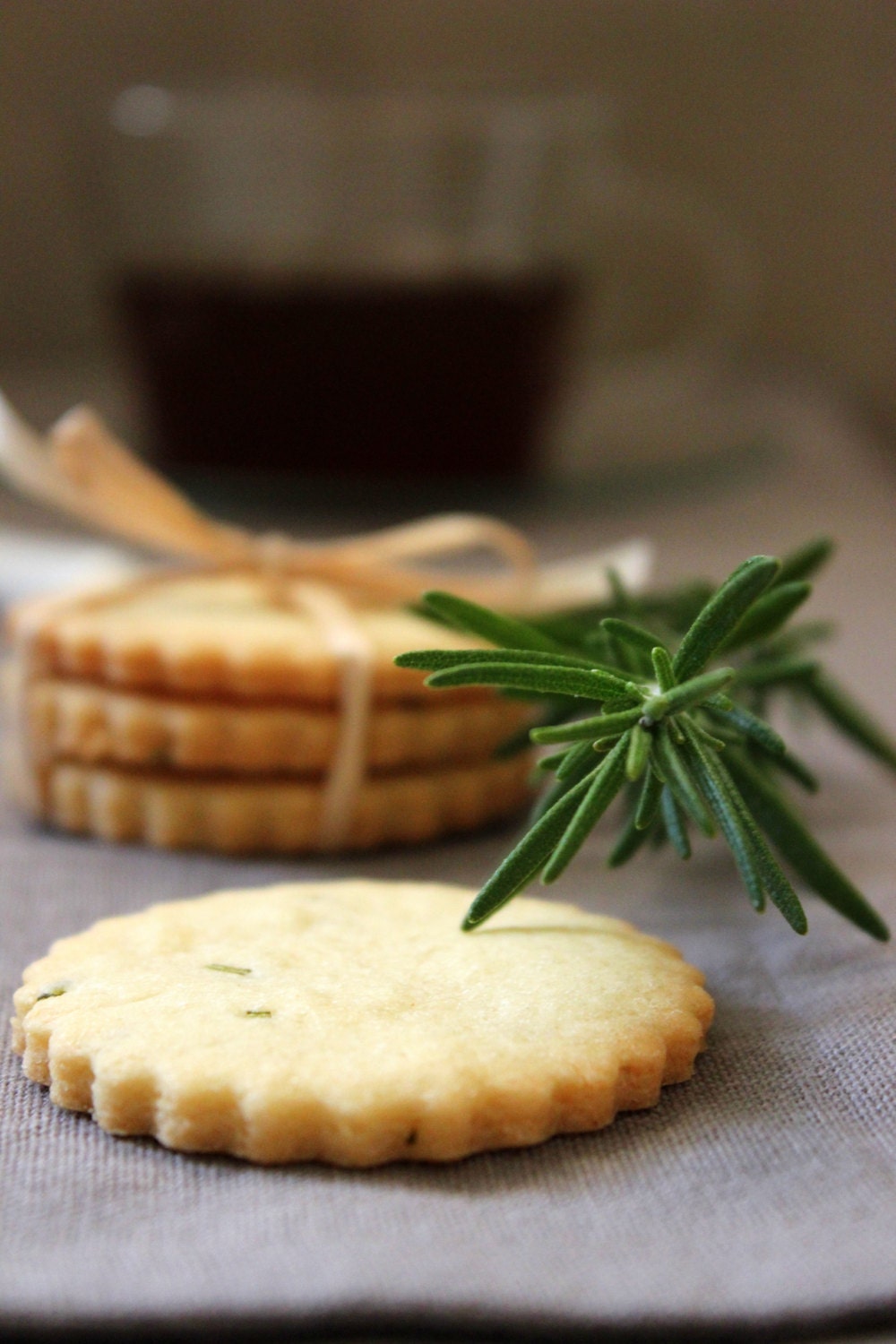 Rosemary Butter Cookies (1 Dozen) - Etsy