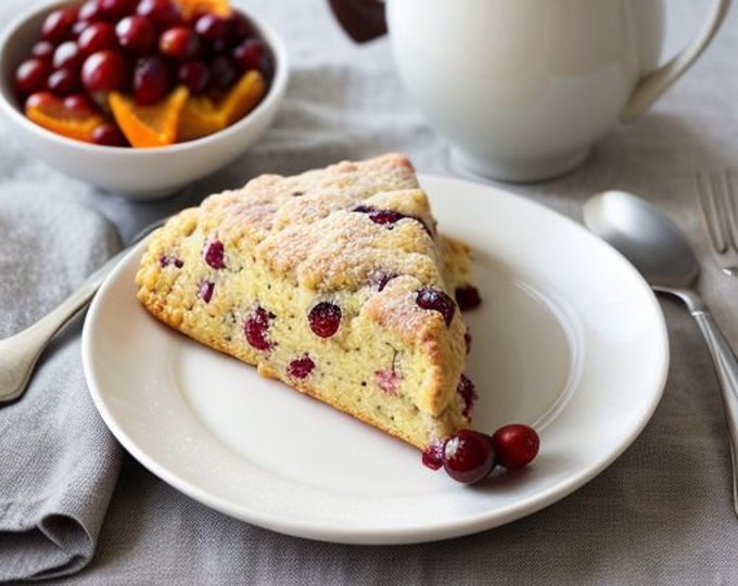 Scottish Buttermilk Scones Orange Cranberry Also Pick Your Flavor (6 ...