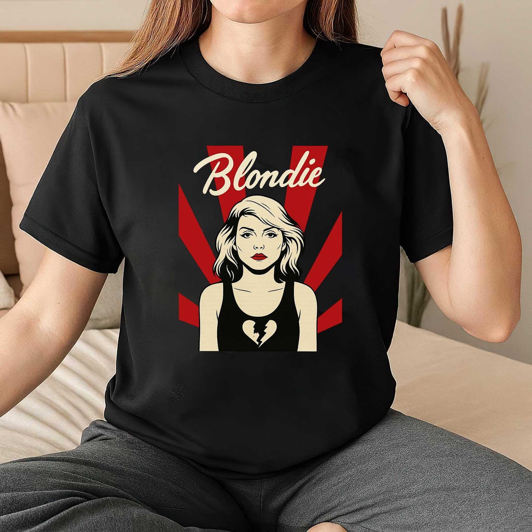 Blondie T-shirt, Parallel Lines Album Tee, Blondie Band Merch, Vintage ...