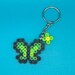 Perler Bead Keychain - Etsy