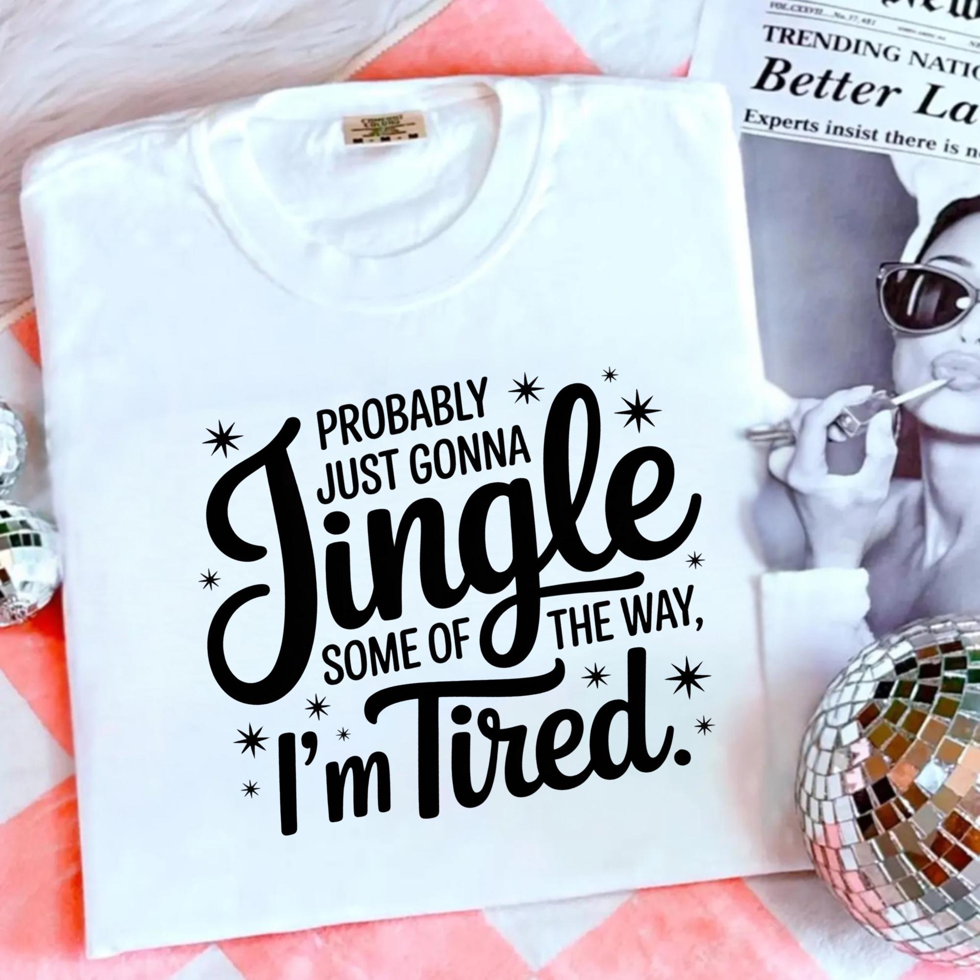 Funny Tired Christmas SVG PNG, Holiday Humor (digital Download) - Etsy