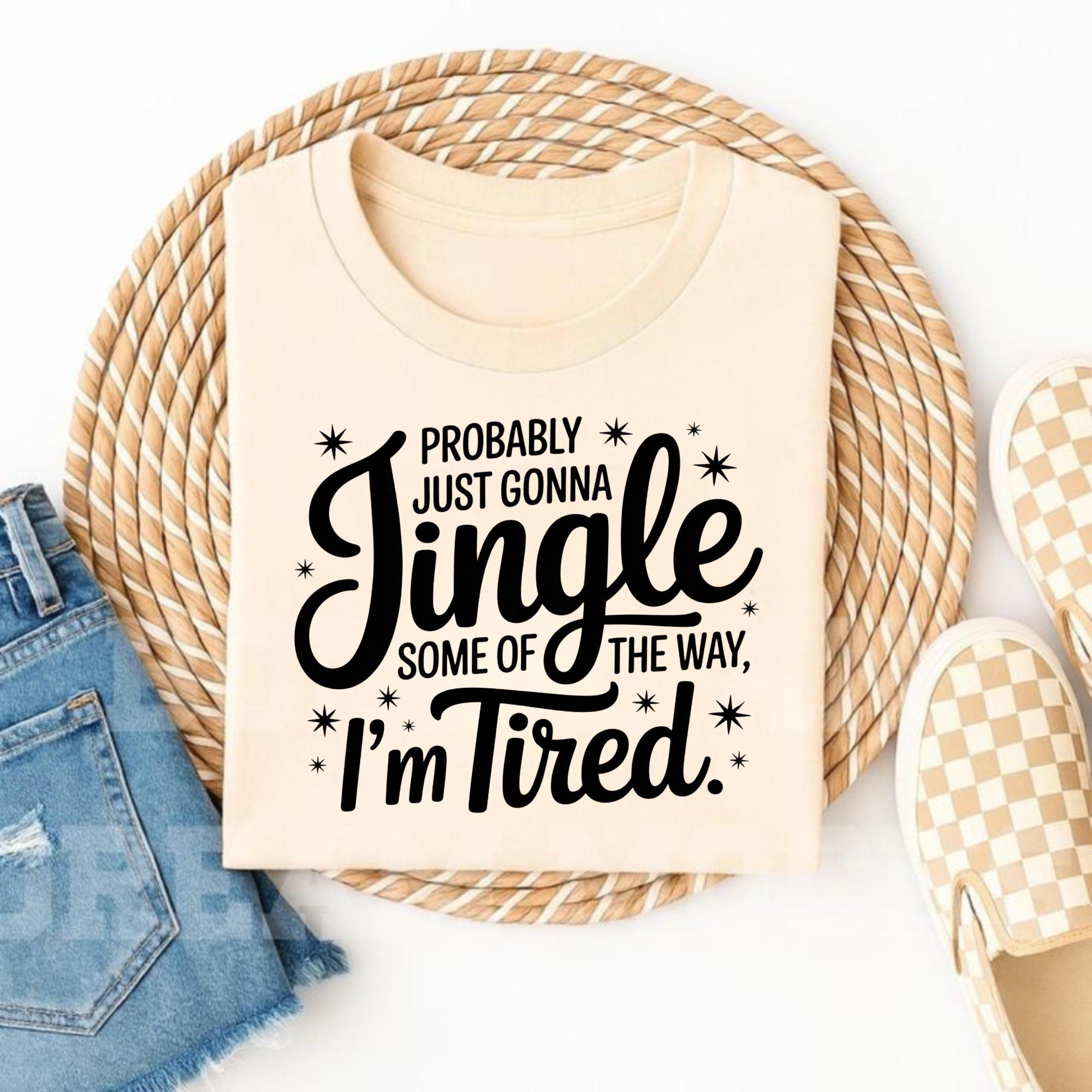 Funny Tired Christmas SVG PNG, Holiday Humor (digital Download) - Etsy