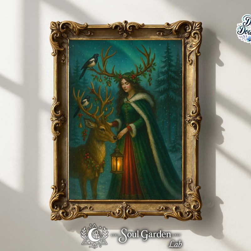 Winter Solstice Portrait - Etsy