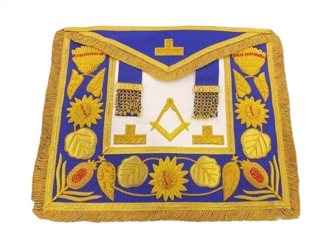Handmade Embroidered Craft Grand Officer Full Dress Apron for the ...
