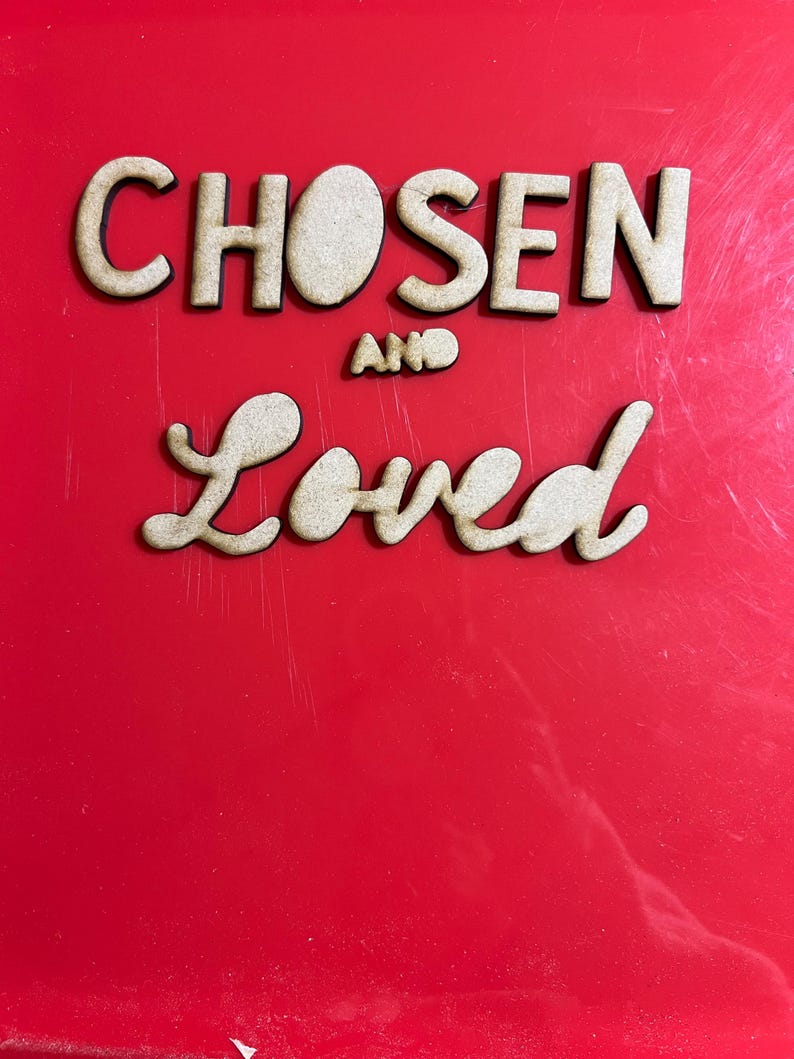 Chosen and Loved - Etsy