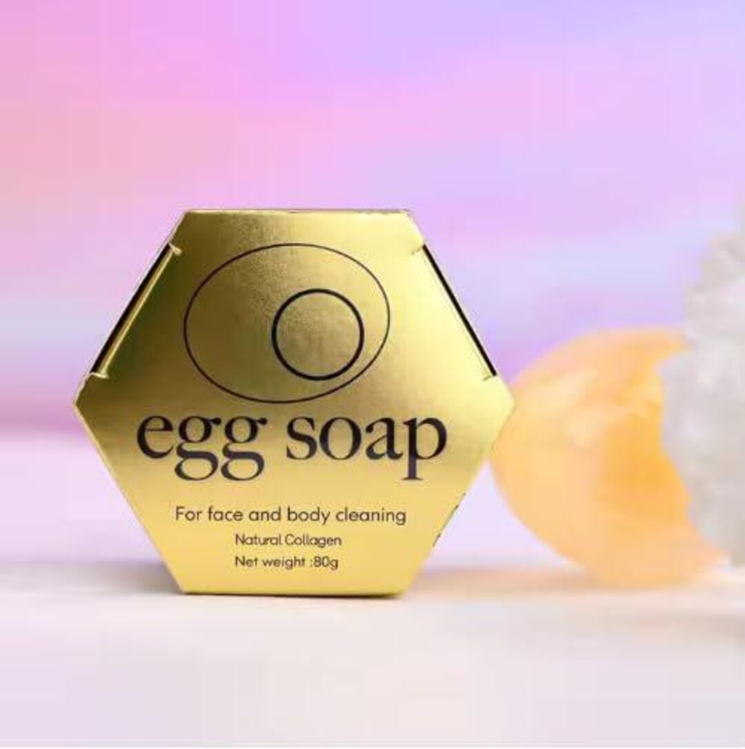 Handmade Collagen Egg Soap for Face and Body, 2.8 Oz Bar, 3-pack - Etsy
