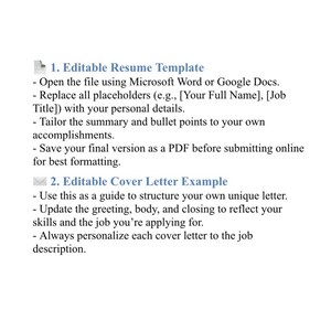 Educator Career Kits (resume + CV + Interview Bundle) - Etsy