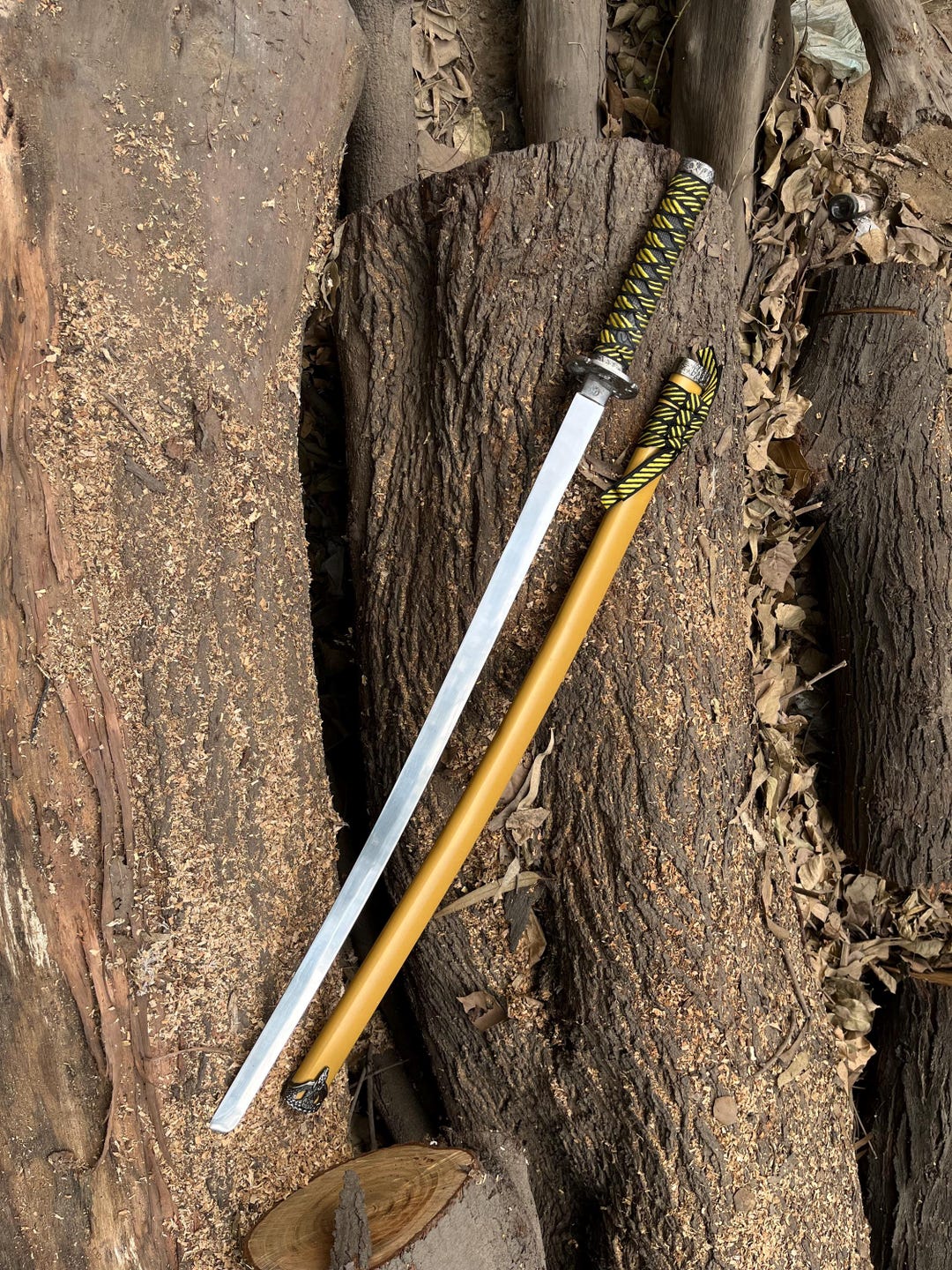 Multiple Colors Wooden Katana Stand: Samurai Sword Display - Etsy