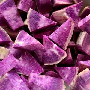 Japanese Okinawan Purple Sweet Potato Yam Fresh Ready to Eat 5lbs All ...