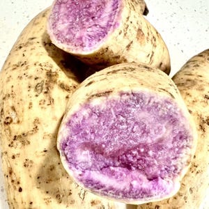 Japanese Okinawan Purple Sweet Potato Yam Fresh Ready to Eat 5lbs All ...