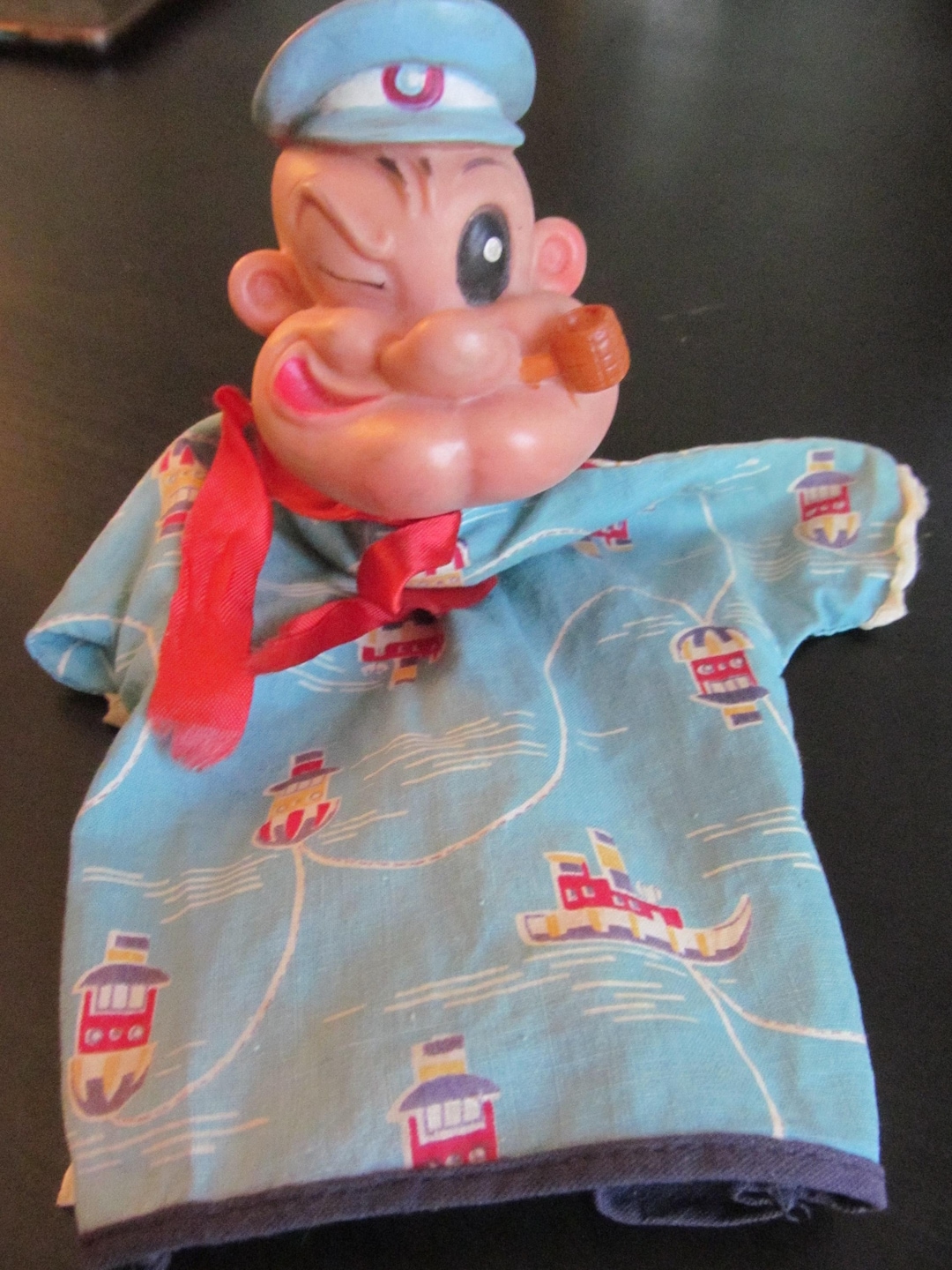 Vintage Popeye Hand Puppet by Gund - Etsy