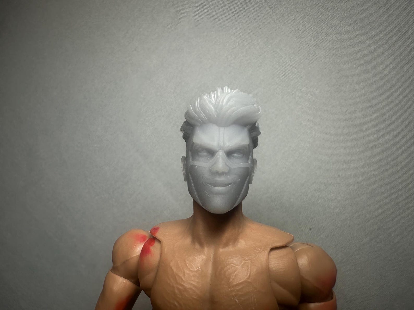 1/12 Scale Goggle Less Mark Variant Form Invincible Boy Show Head ...