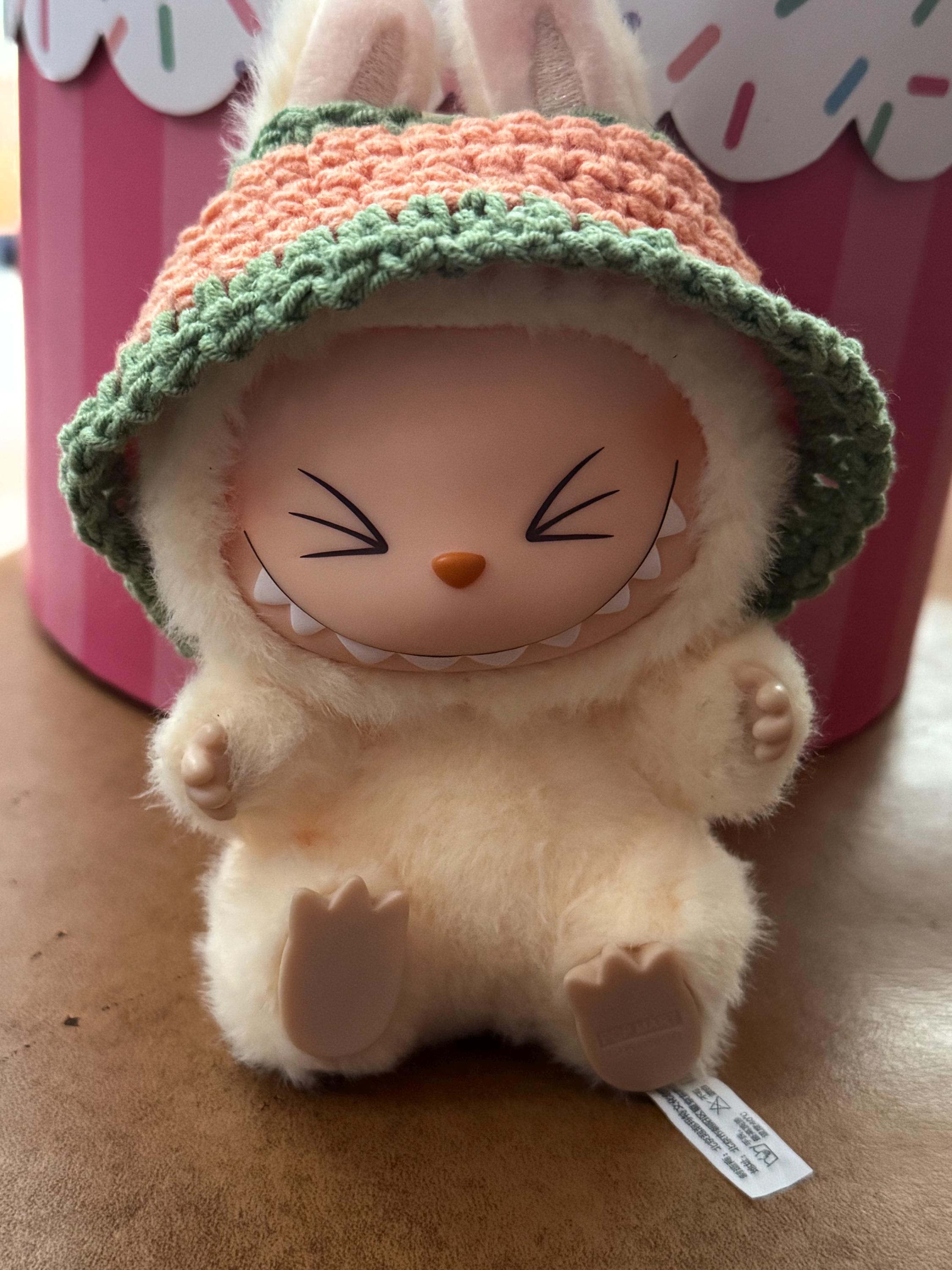 Labubu Crochet Hat - Etsy