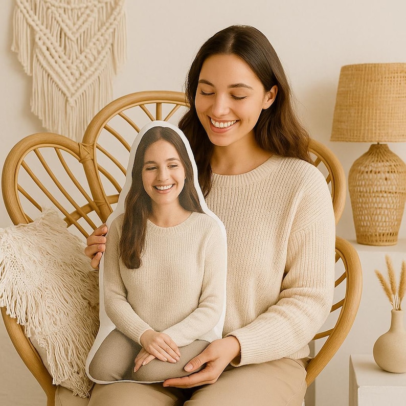 Custom Photo Pillow | Personalized 3D Shaped Keepsake - Etsy