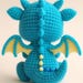 Blue Dragon Crochet Pattern – Amigurumi Plush Toy (PDF Download) - Etsy