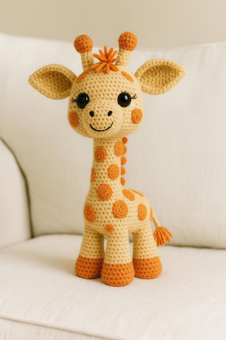 Amigurumi Giraffe Crochet Pattern: Beginner-friendly DIY Toy (digital ...