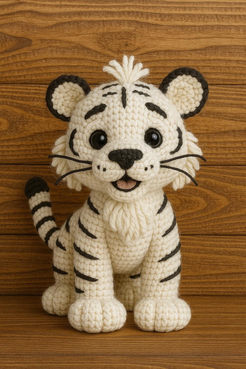 Crochet Tiger Cub Pattern: Easy Amigurumi Toy (PDF Pattern) - Etsy