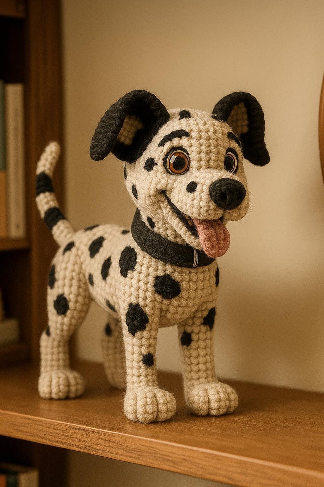 Amigurumi Dalmatian Crochet Pattern: Intermediate Plush Dog (PDF ...