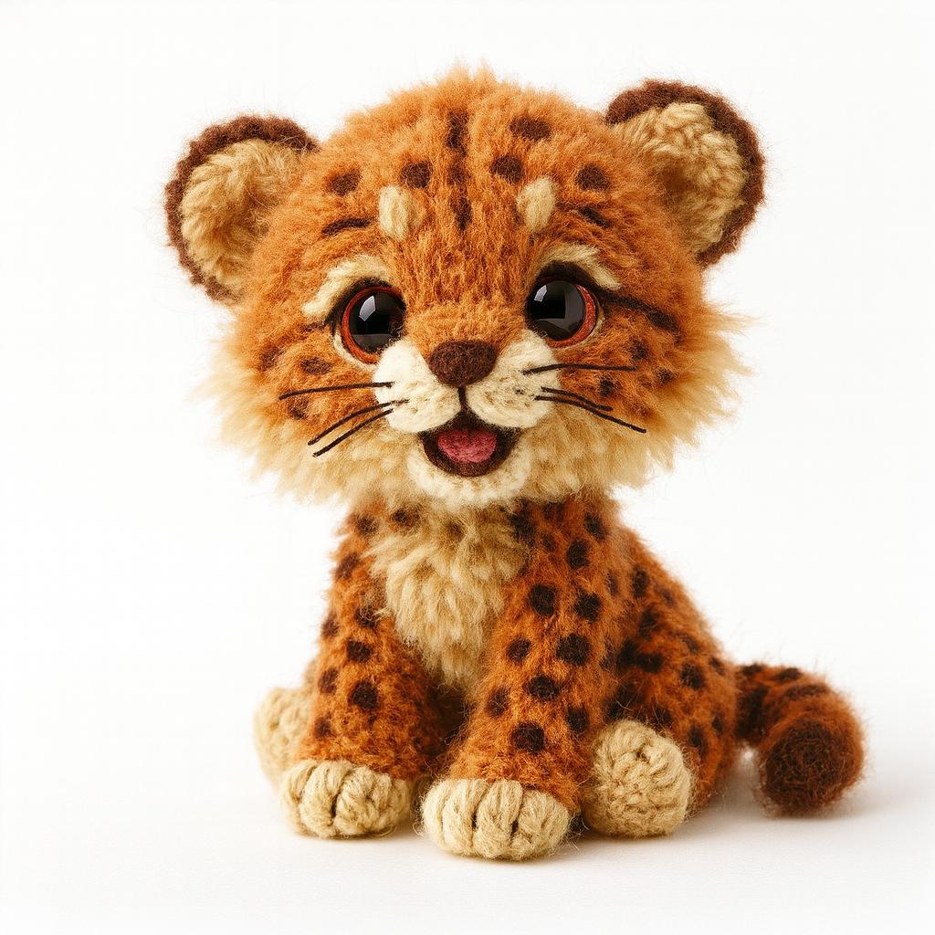 Amigurumi Leopard Cub Crochet Pattern • DIY Baby Plush (PDF) - Etsy UK