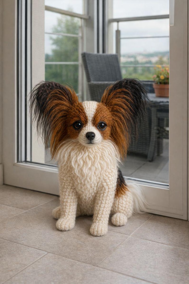 Crochet Papillon Dog Pattern | Amigurumi Animal (PDF Download - Etsy