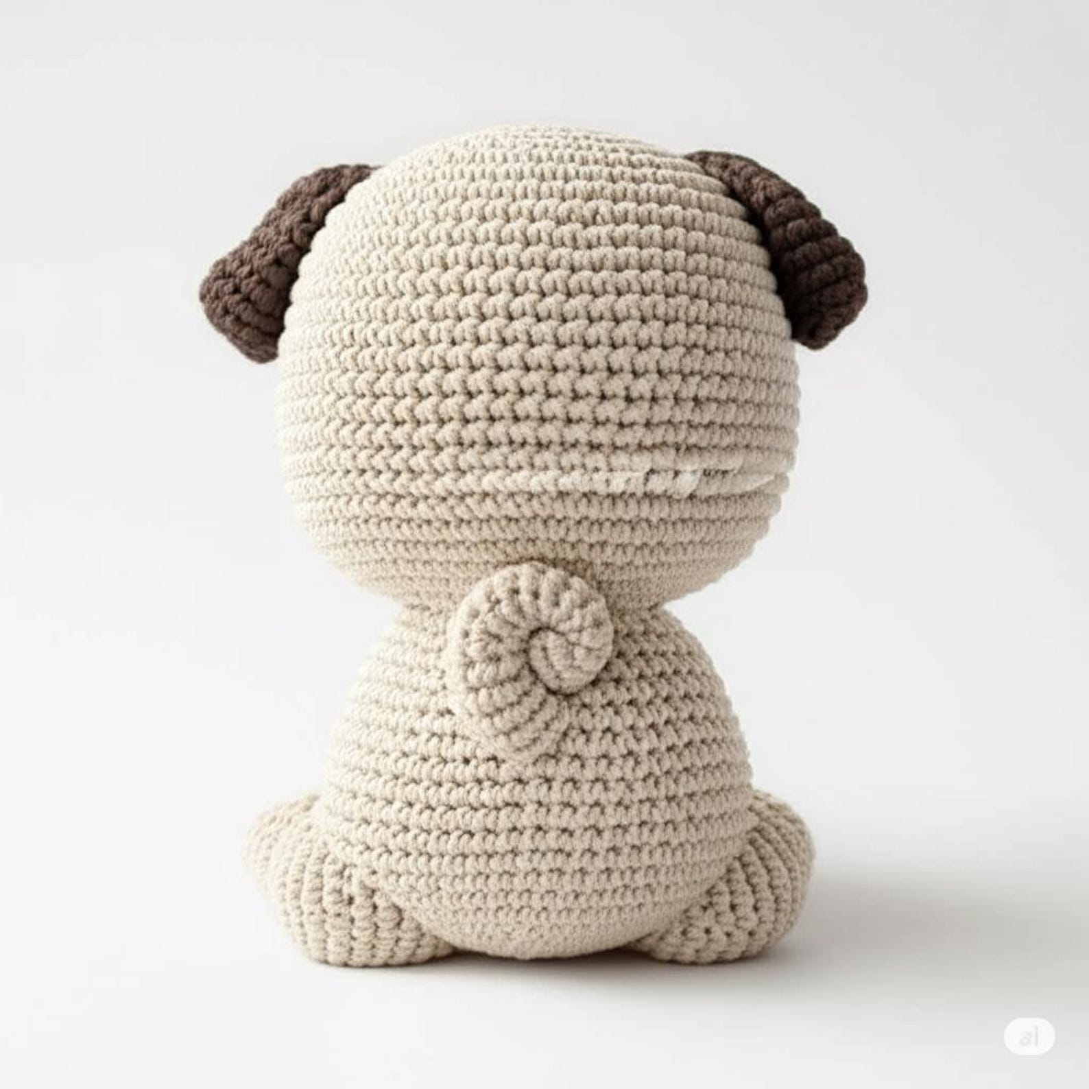 Crochet Amigurumi Pug Pattern: Easy Beginner PDF Tutorial - Etsy