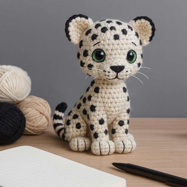 Mini Leopard Plush - Etsy UK