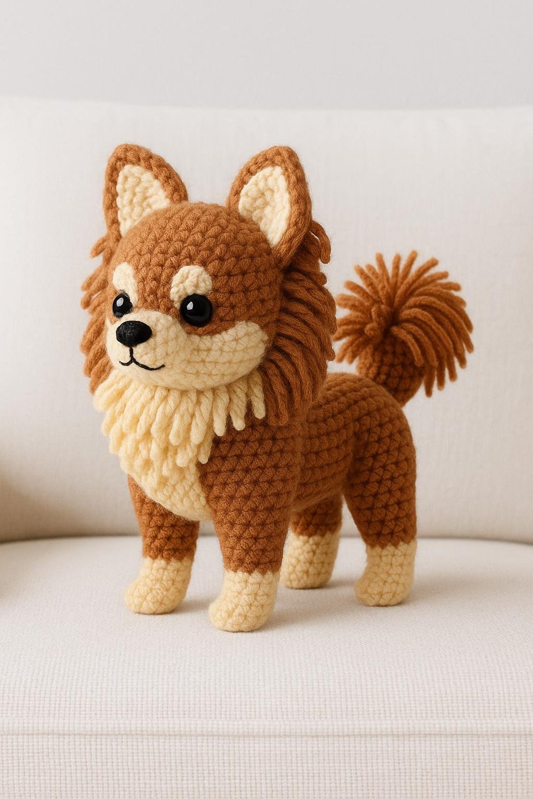 Crochet Dog Pattern: Beginner Friendly Amigurumi Puppy Tutorial (PDF ...