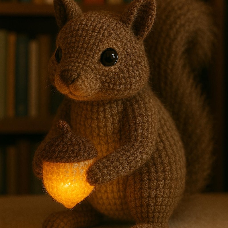 Crochet Squirrel - Etsy