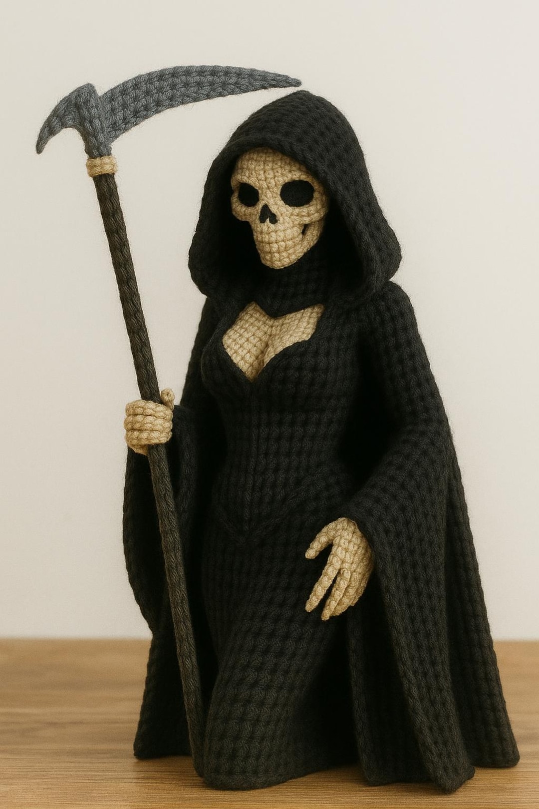 Crochet Grim Reaper Amigurumi Pattern: Beginner-friendly Halloween Doll ...