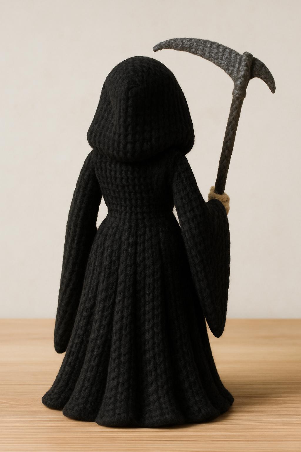Crochet Grim Reaper Amigurumi Pattern: Beginner-friendly Halloween Doll ...