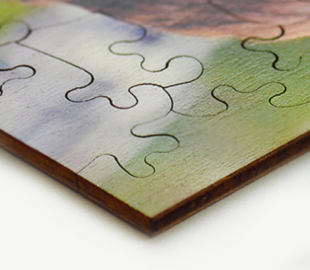 RUSH SERVICE - Custom Victorian Cut Wood Photo Puzzle - Etsy