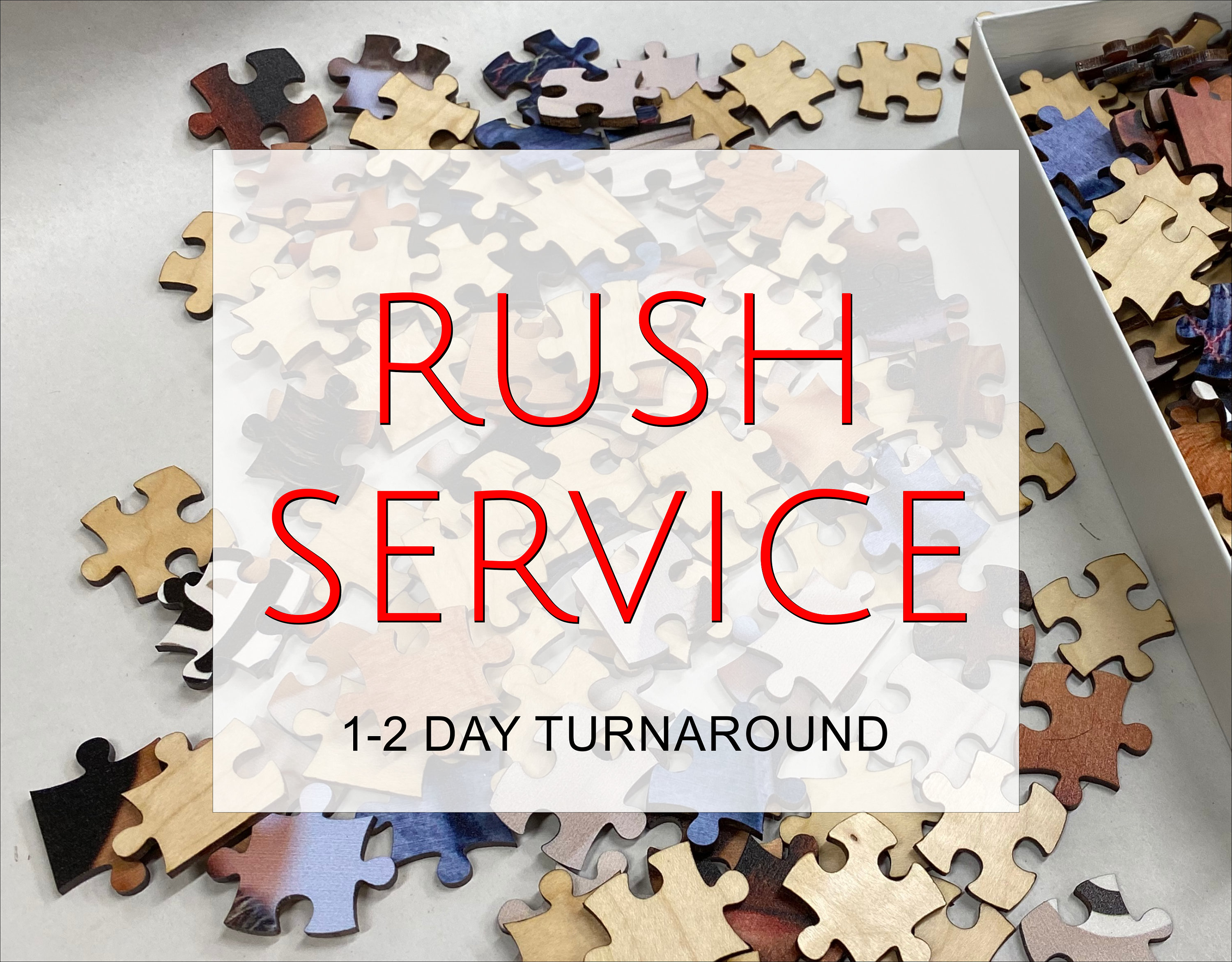 RUSH SERVICE for Puzzles - Etsy