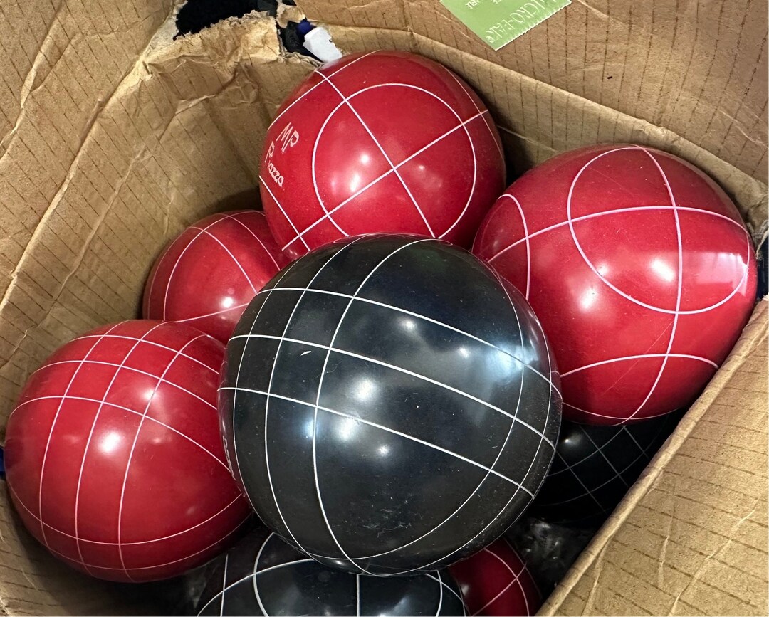 Triumph Bocce Ball Set (engraving Mistakes) - Etsy