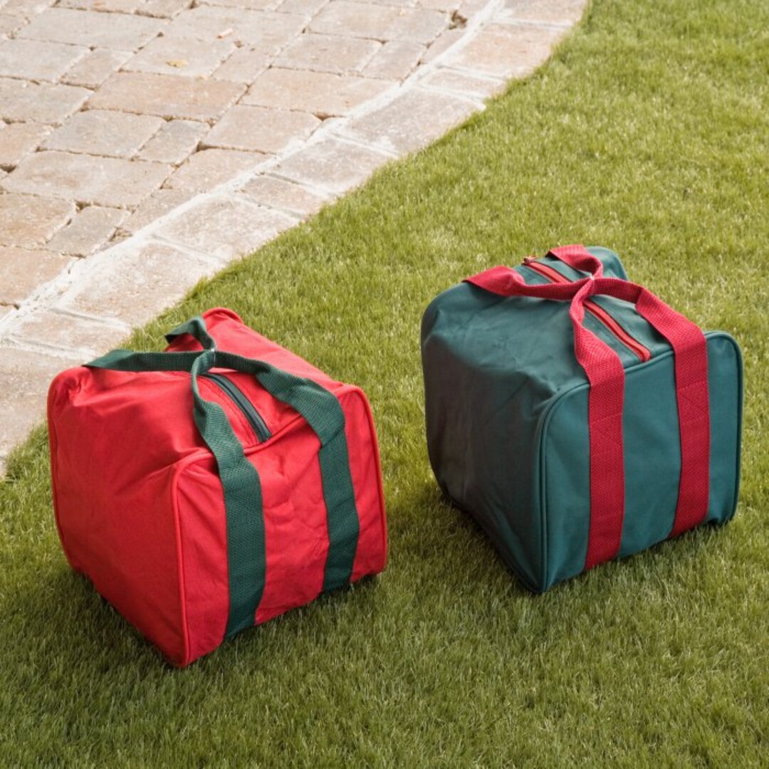 Bocce Ball Bag - Maroon or Green - Etsy