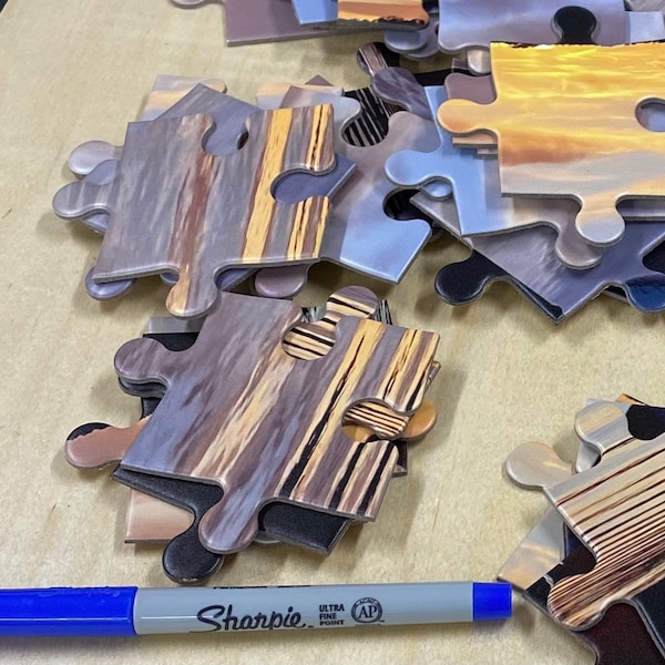 Large Puzzle Pieces - Etsy