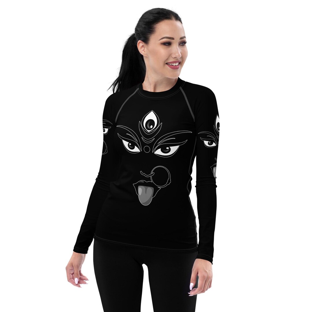 KALI MAA Rash Guard | Gothic Occult Style Dark Fashion Shirt - Etsy